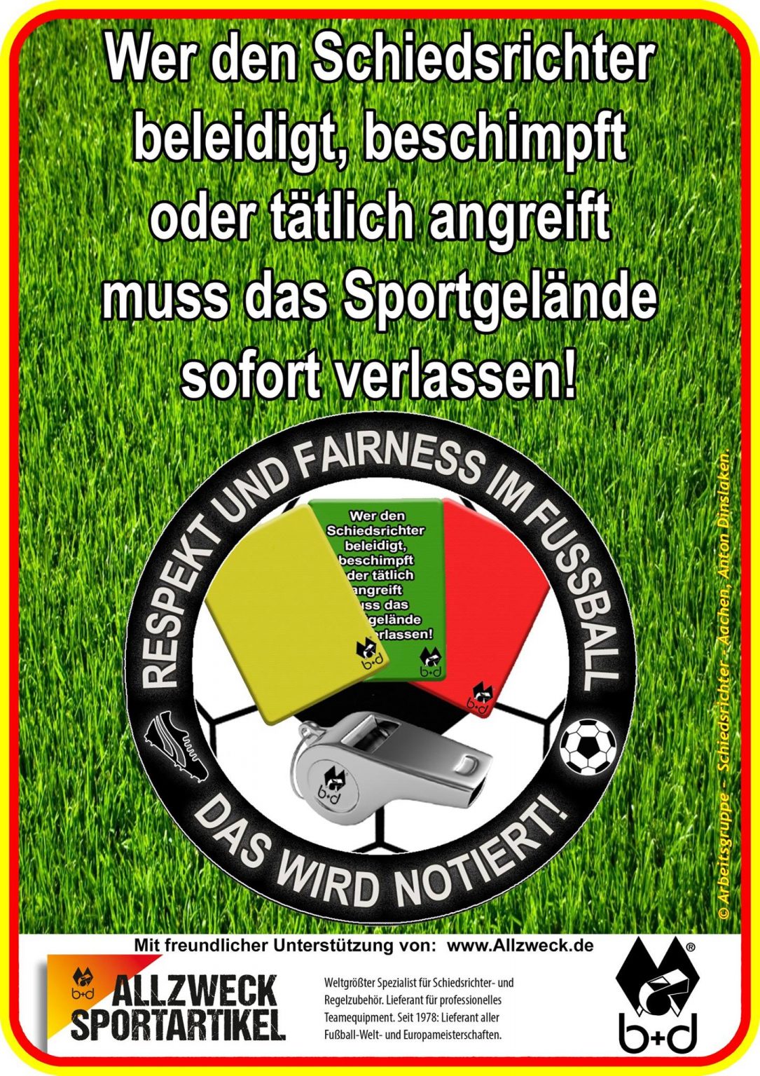 AG Pro Schiedsrichter – Respekt und Fairness im Fussball